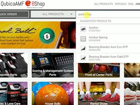 QubicaAMF eShop thousands photographs video — QubicaAMF UK